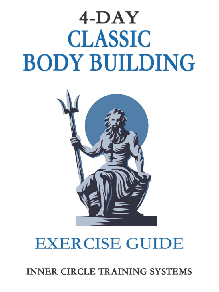 4 Day Classic Bodybuilding Exercise Guide PDF | PDF