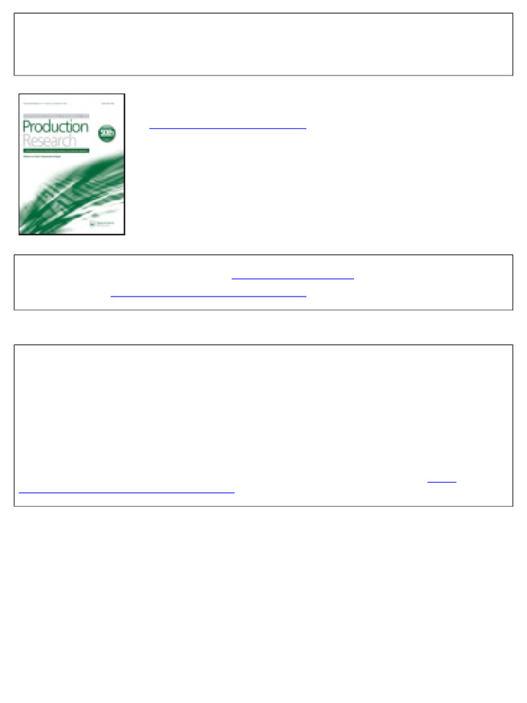Lean + SEM | PDF