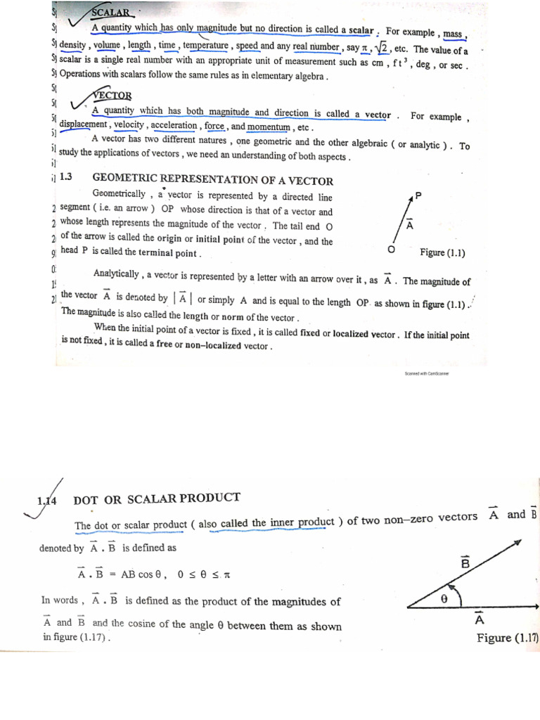 Vector and Tensor Analysis by DR Nawazish Ali Shah | PDF