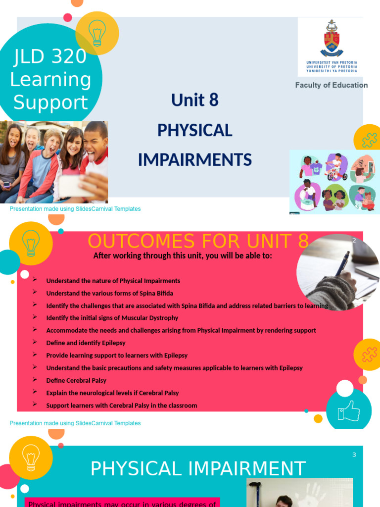 Understanding Physical Impairments | PDF | Muscular Dystrophy ...
