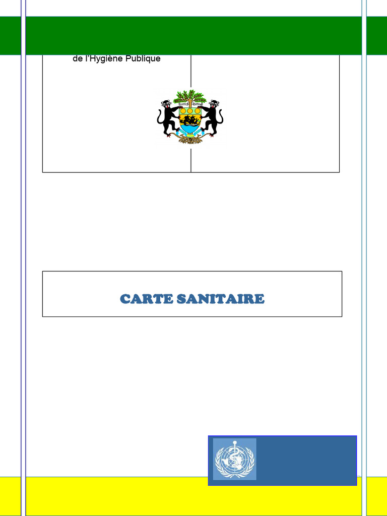 Carte Sanitaire 2008 | PDF