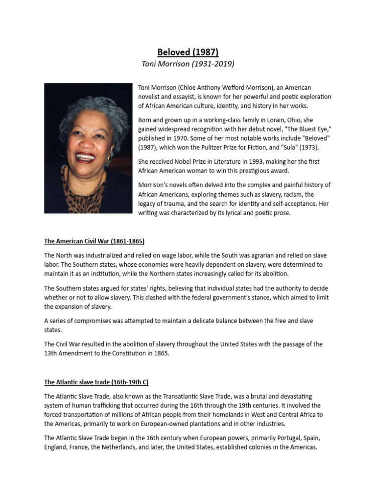 Beloved Introduction | PDF