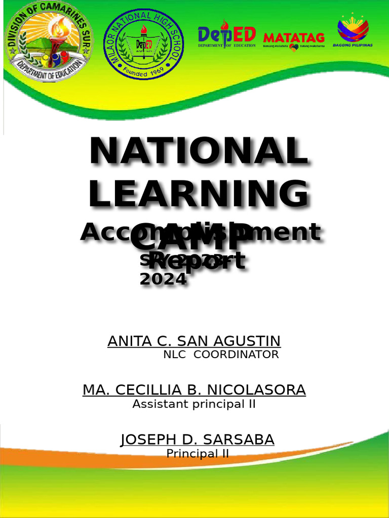 BE Accomplishment Report 2023-2024 | PDF | Learning | Career & Growth