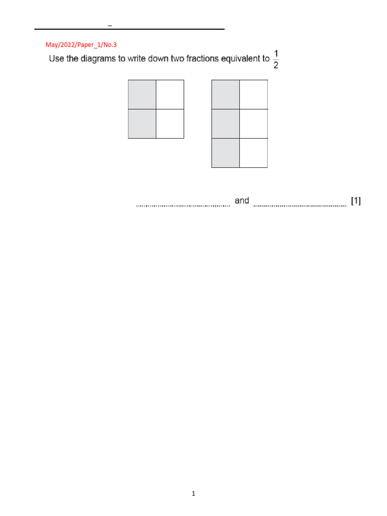 3 Fractions and Decimal Checkpoint - Y6 Math | PDF