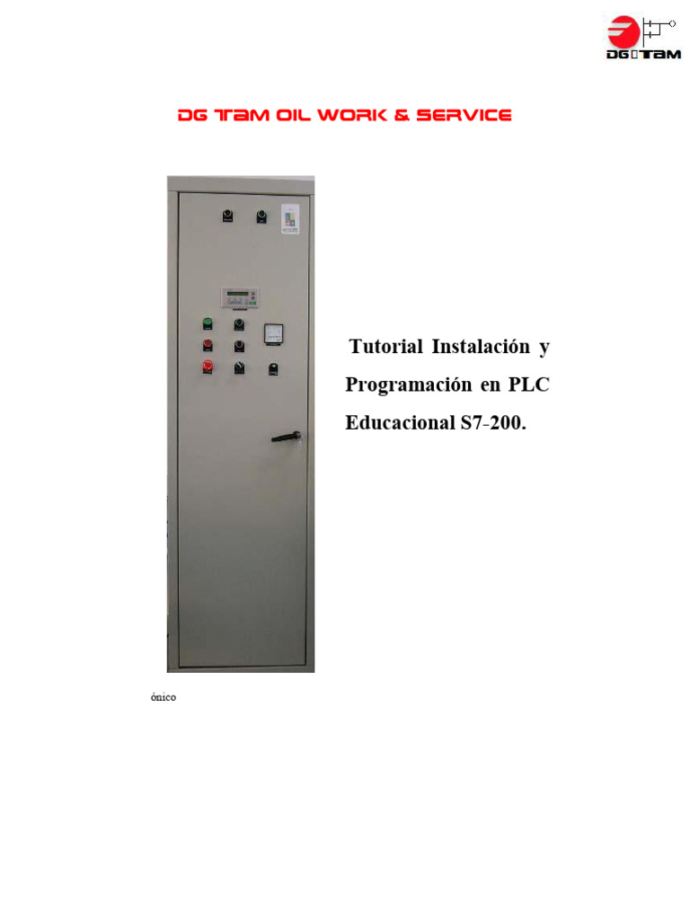 tutorial_S7_Siemens Educacional S7-200 + PLC | PDF