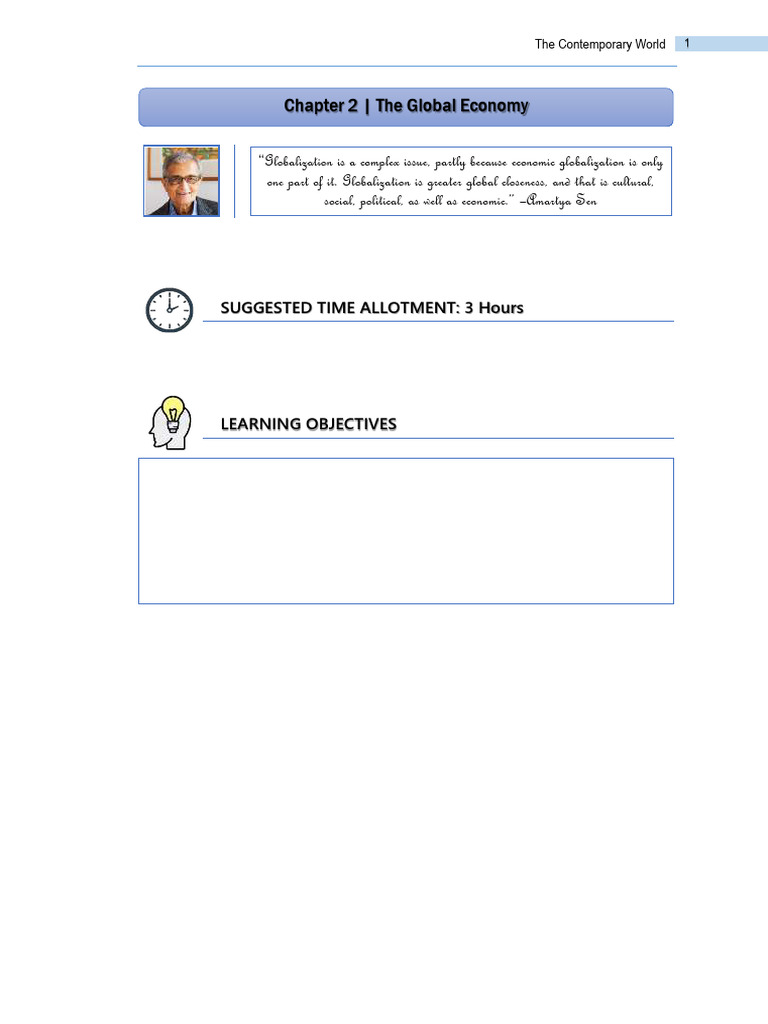 CW Chapter 2 The Global Economy | PDF | Bretton Woods System ...