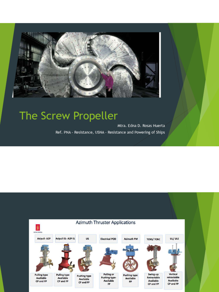 The - Screw - Propeller Curso de Inglés Naval | PDF