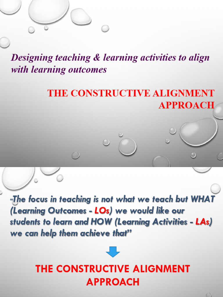 3 Designing teaching & learning activities | PDF