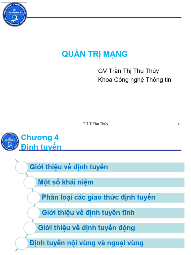 QTM-C4 Routing | PDF