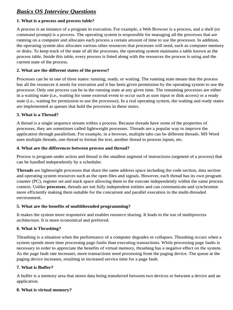 GFG Interview Questions | PDF