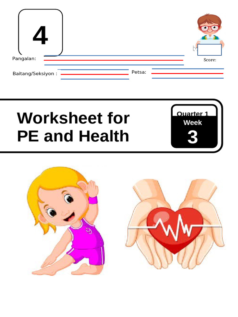 WS - Gr4 - PEandHealth - Q1 - Week3 - v3 FINAL | PDF | Oral Hygiene