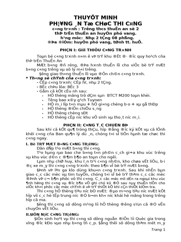 BPTC THCS Thuan An So 2 Thien An Hai | PDF