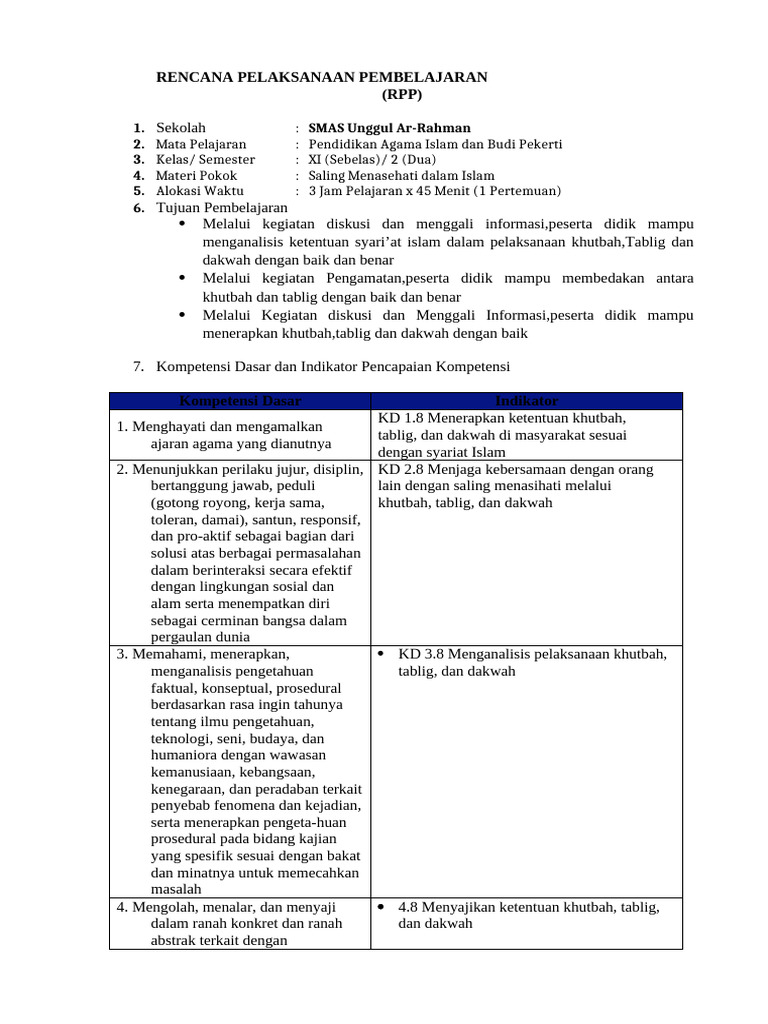 12. RPP PBL - 1 Lina | PDF