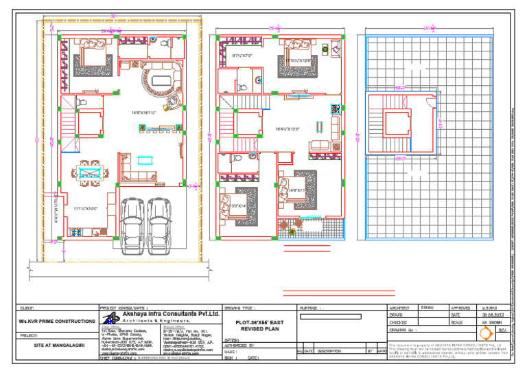 36'x55' East Facing Revised Plan | PDF