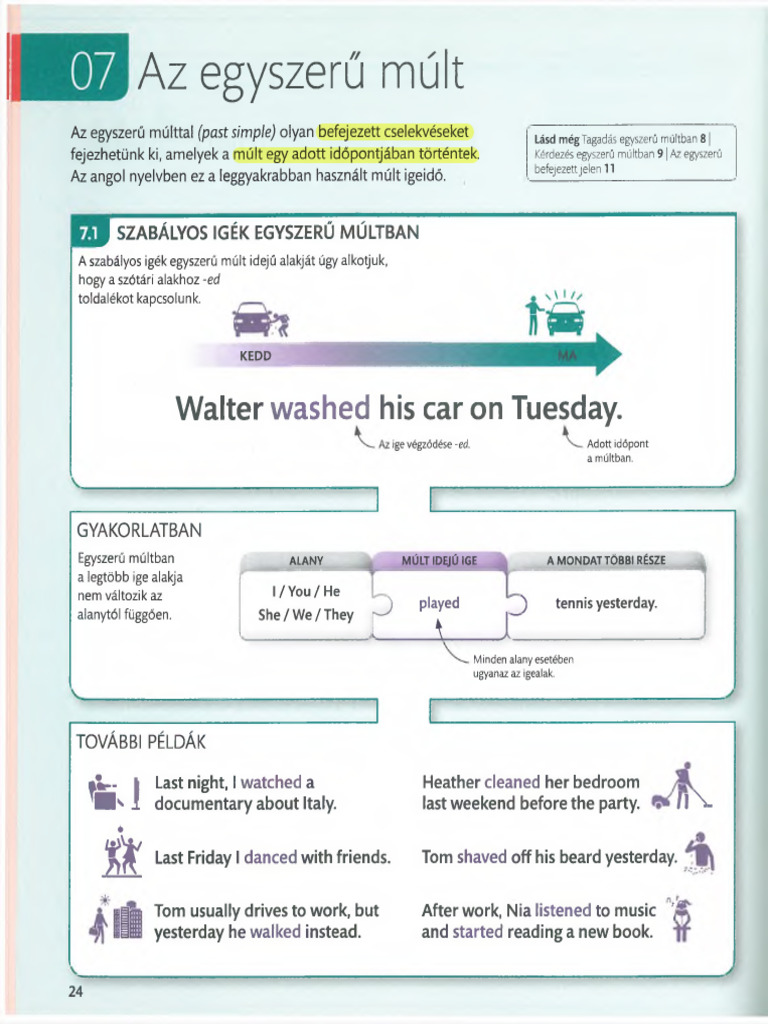 angol múlt idő | PDF