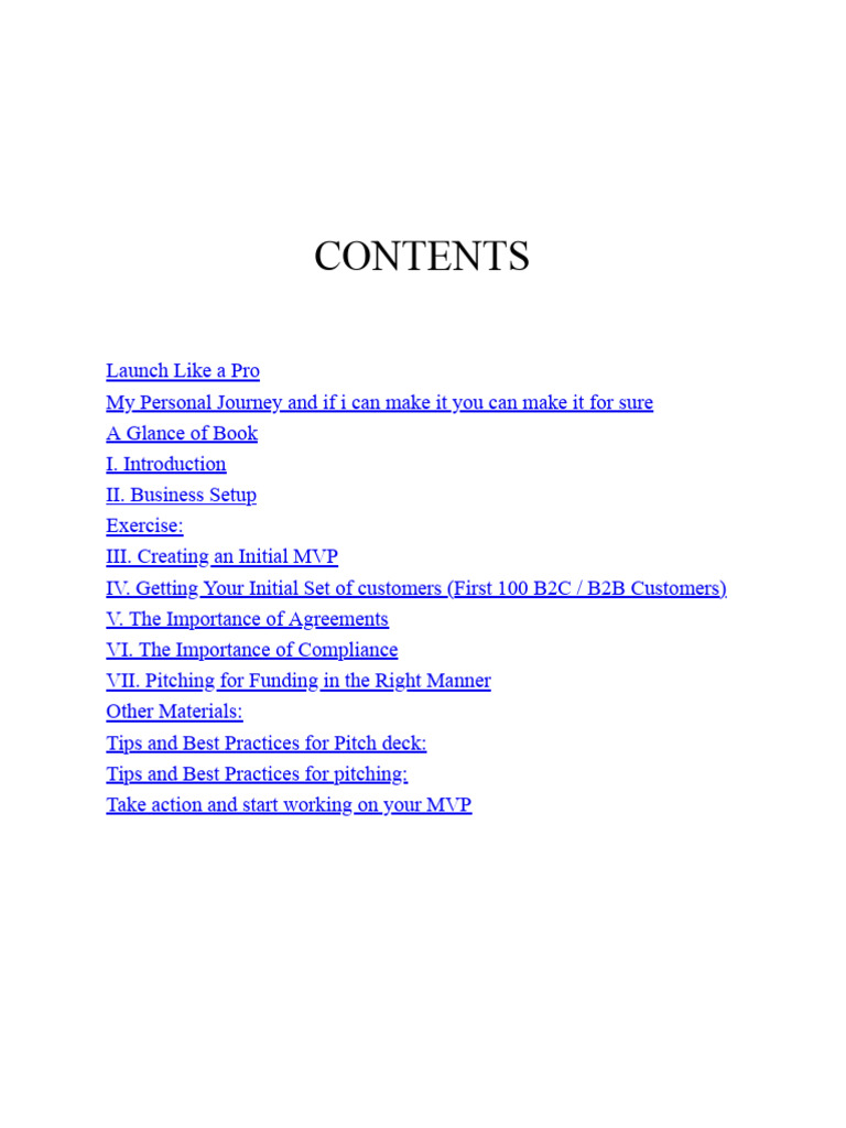 Launch Like A Pro | PDF