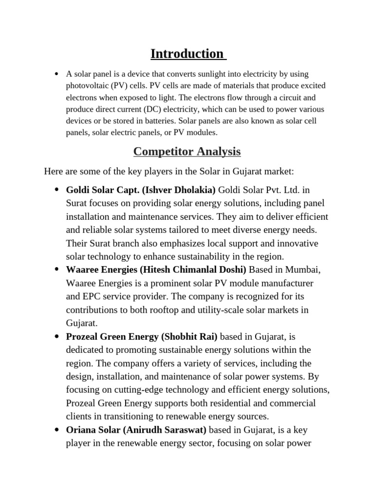 Competitor Analysis (Kunal) | PDF