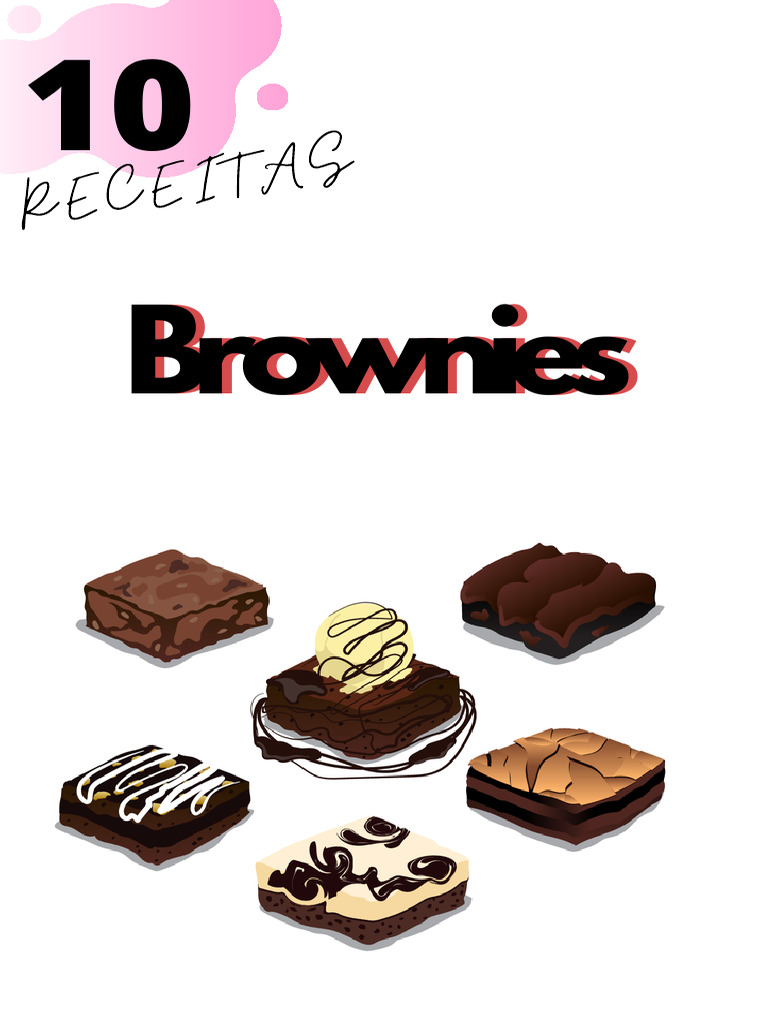 10 Receitas de Brownies | PDF