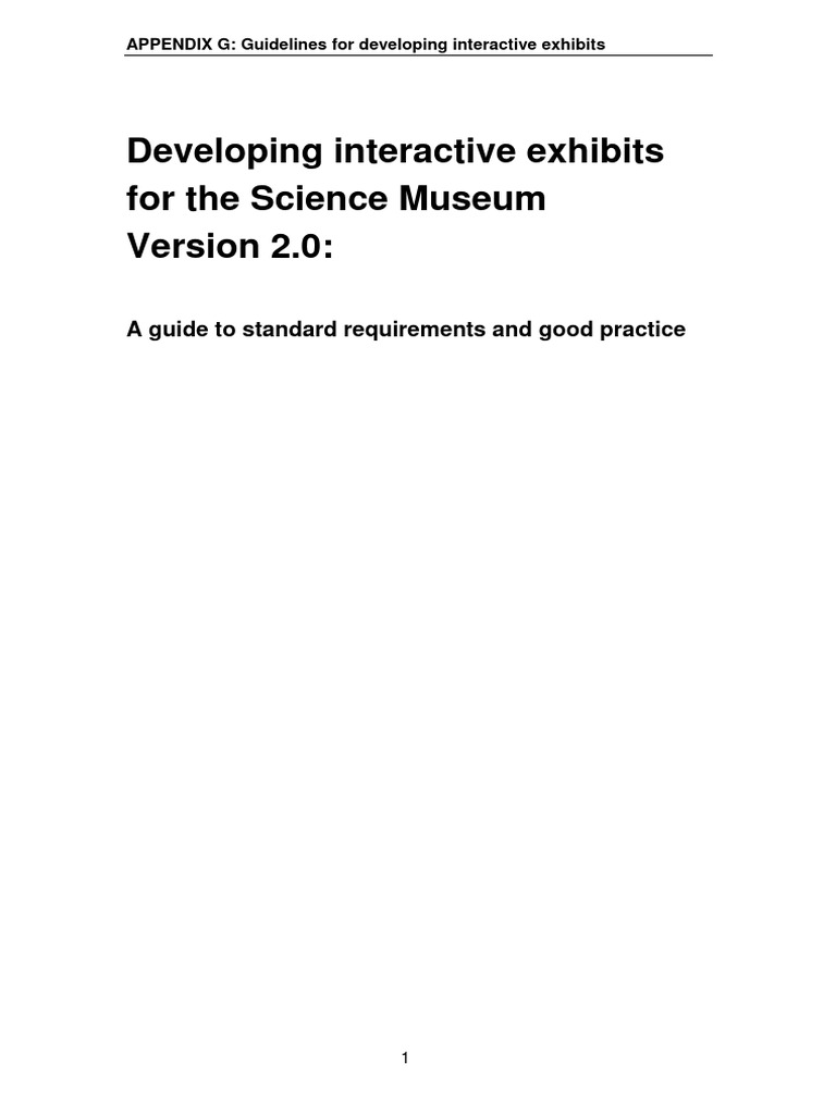 Appendix - Guide - To - Developing - Musuem | PDF