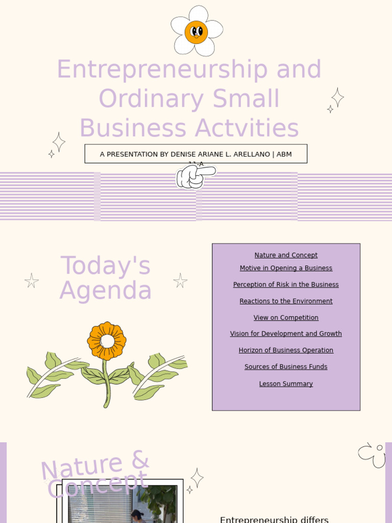 Abm 11 A Entrep Report Lesson 4 80524 | PDF