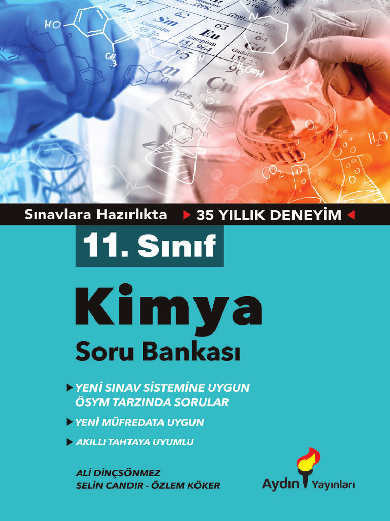 Aydın Yayınları 11 Sınıf Kimya Soru Bankası 2020 | PDF