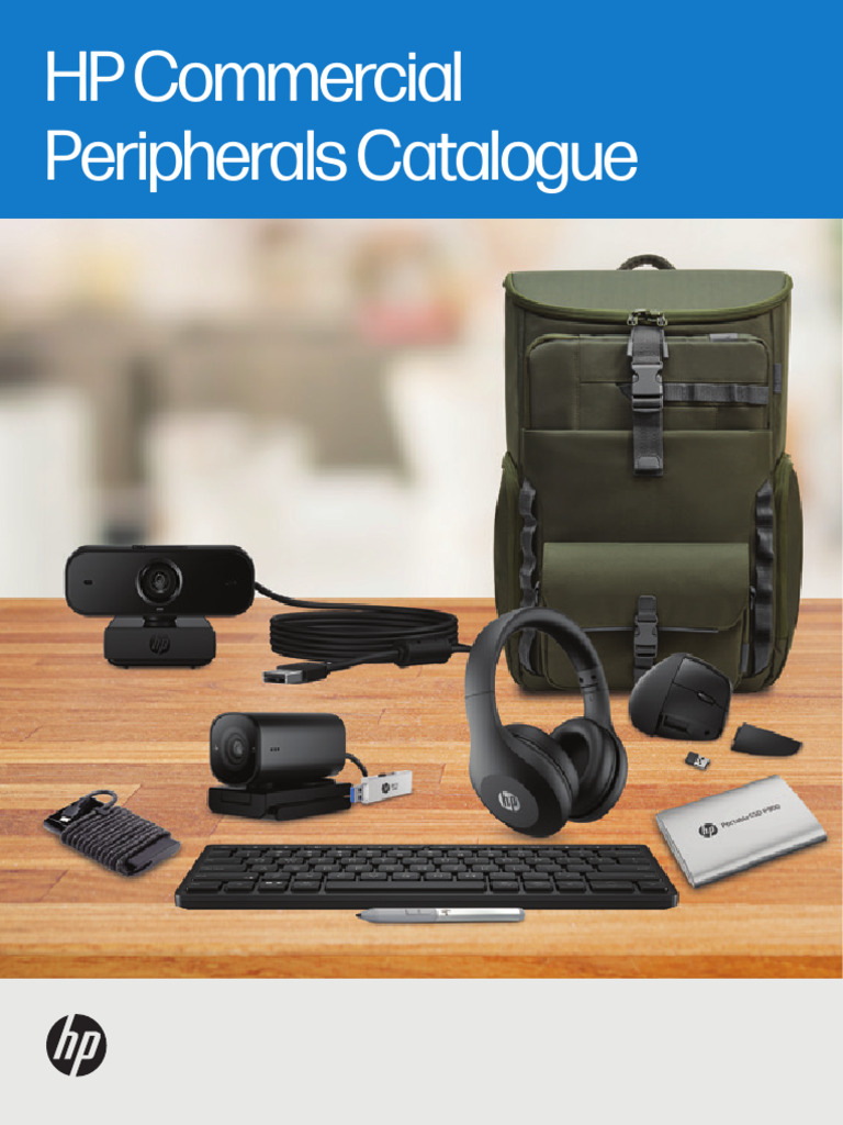 HP Commercial Peripherals Catalogue | PDF