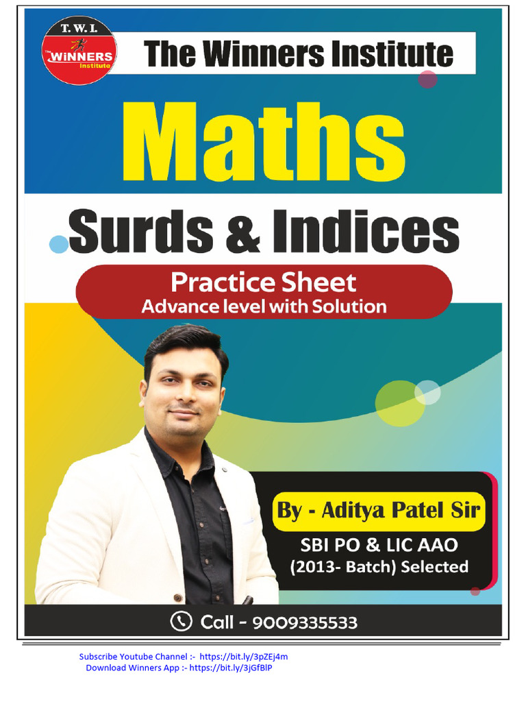 The Winners Institute Indore | PDF