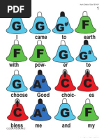 Color-Coded Handbell Music for Kids | PDF