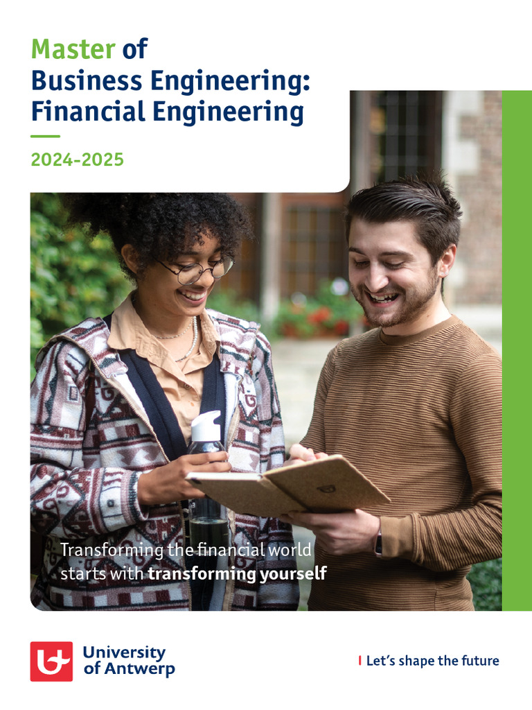 Financial Business Engineering UAntwerp | PDF | Academic Degree | Business