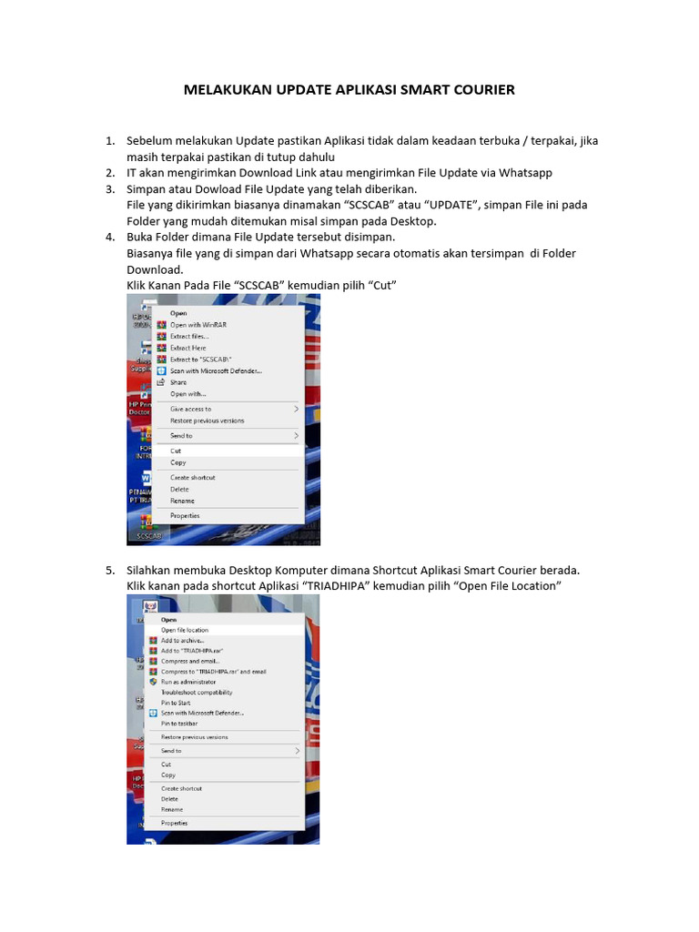 SMART COURIER - UPDATE SYSTEM_1 | PDF