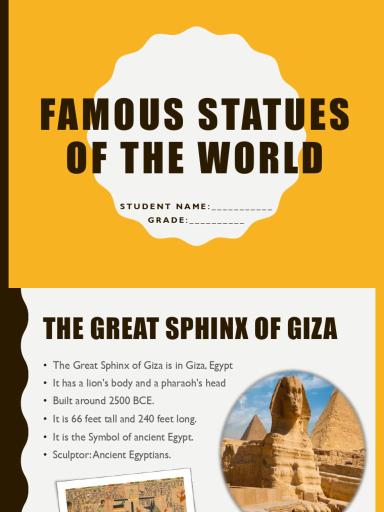 Famous Statues | PDF | Lifestyle