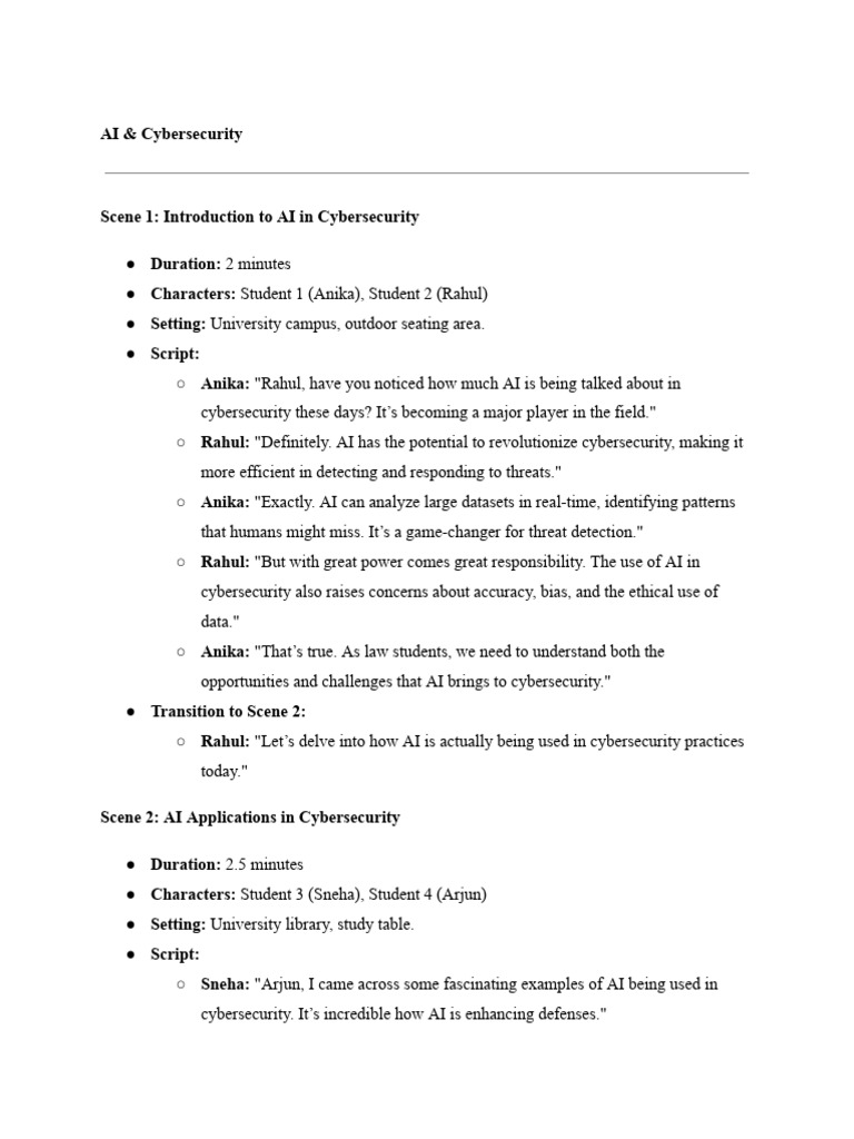 Ai Cybersecurity Pdf