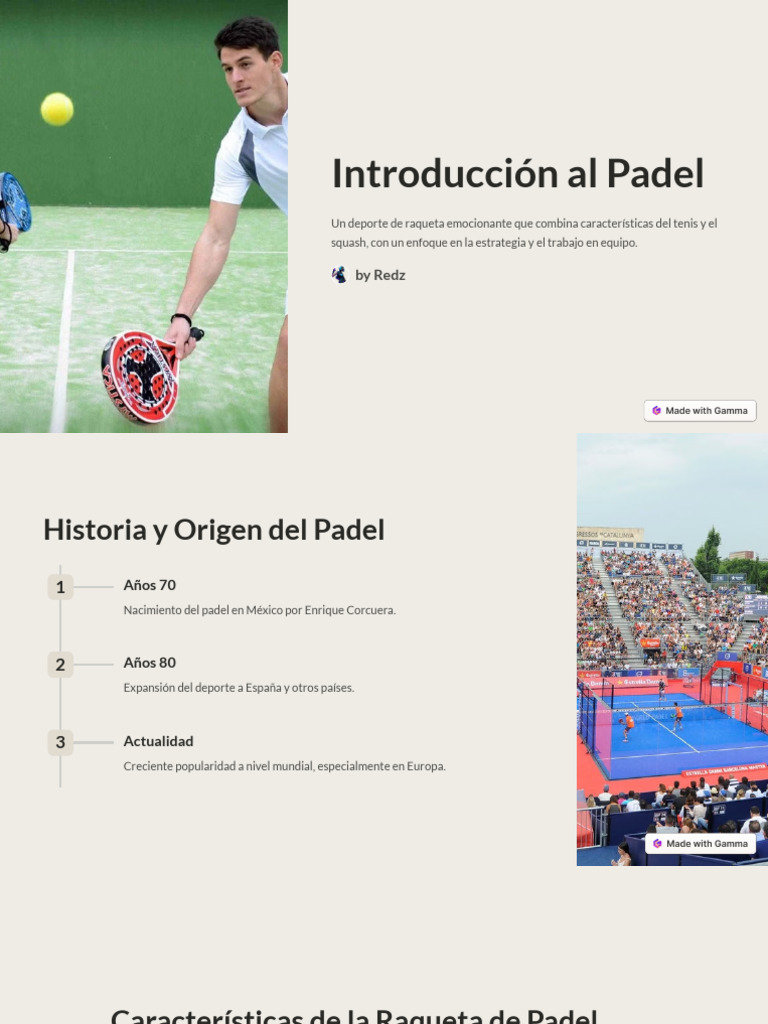 Introduccion Al Padel | PDF