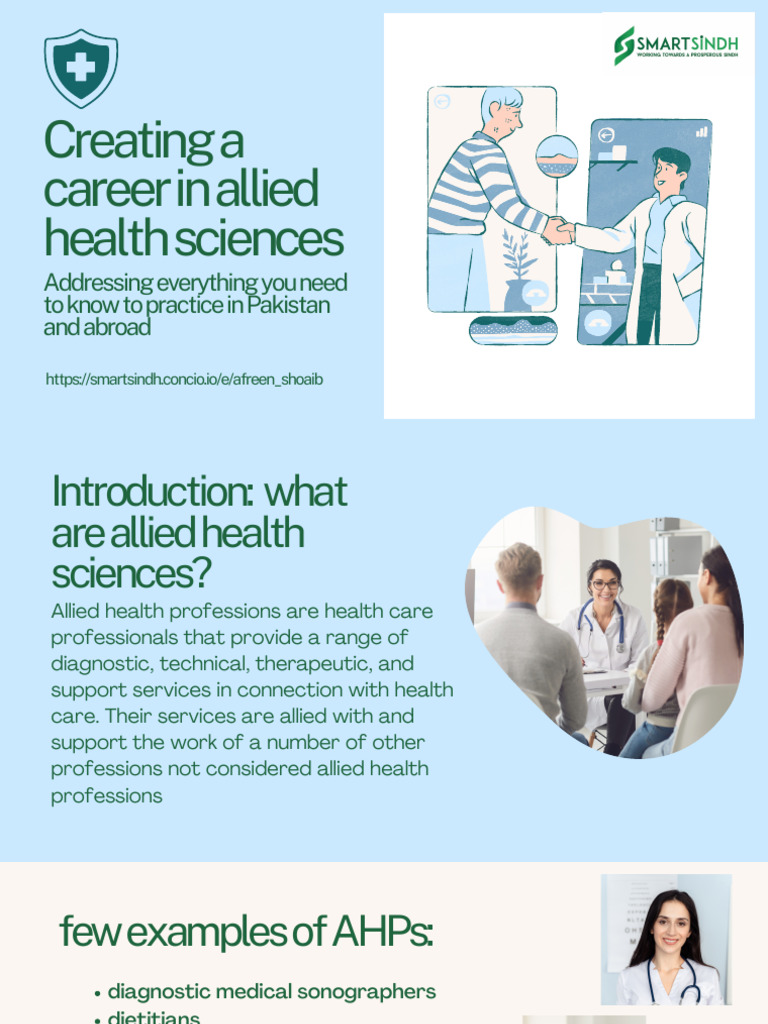 Creating A Allied Health Career | PDF