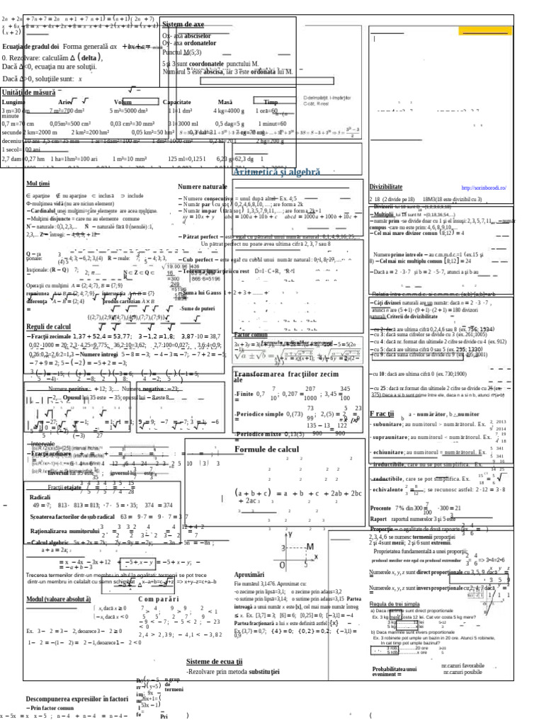 formule_matematica_gimnaziu_m (1) | PDF