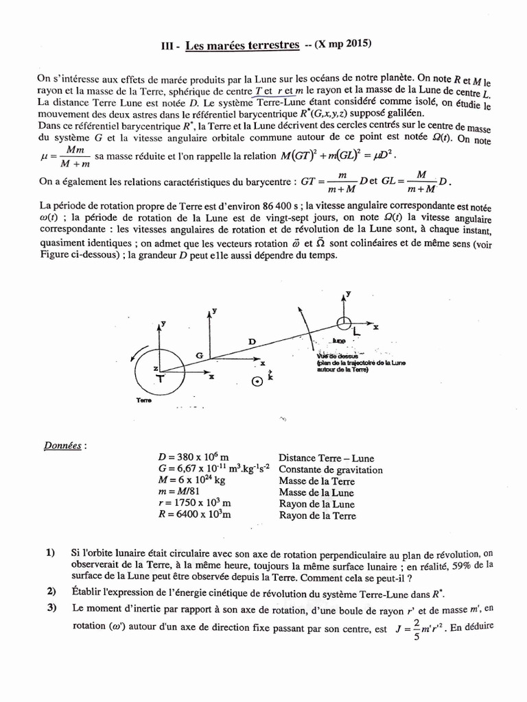 Ds7 X MP 2015 (Physique Si) 2 | PDF