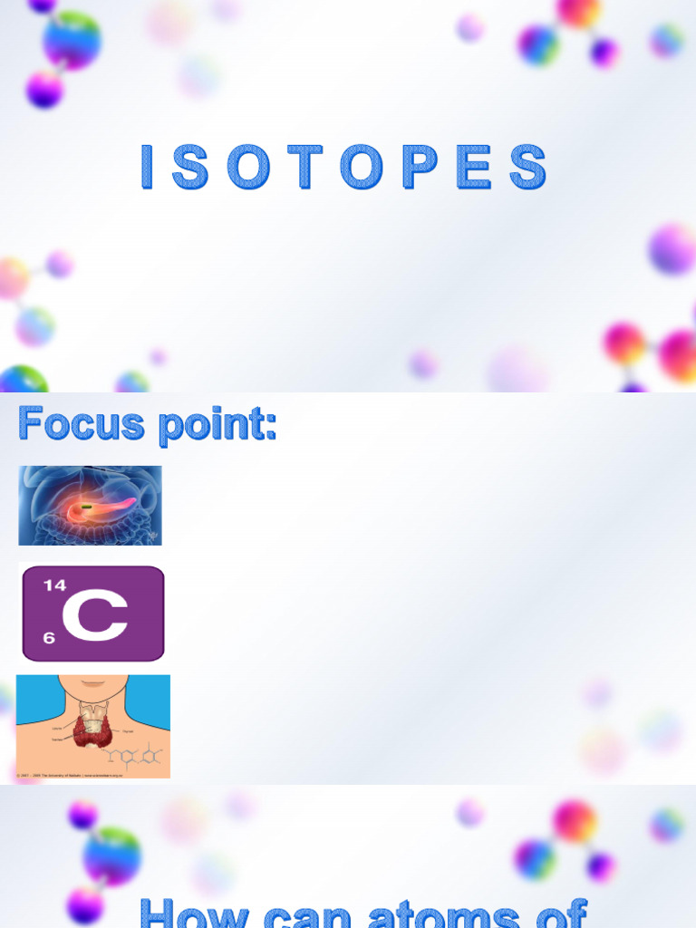 Isotopes | PDF
