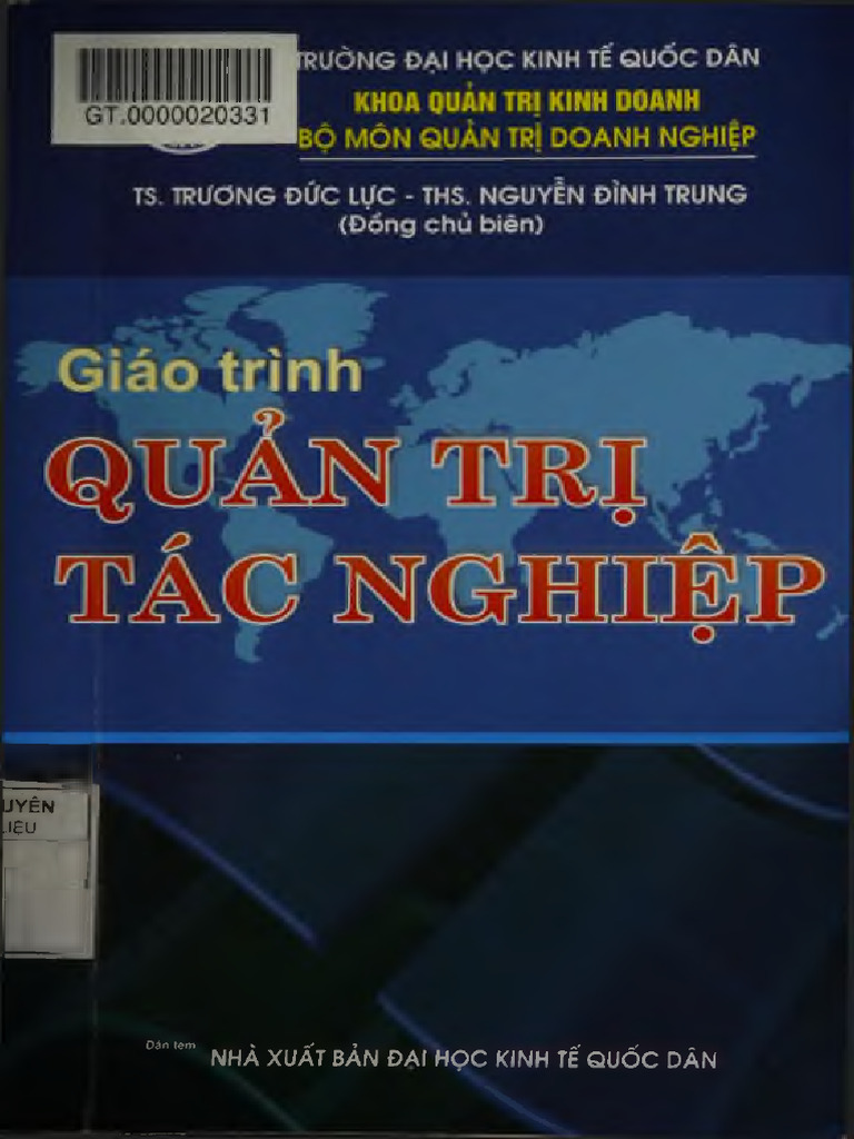 (1tailieu - Com) Giao Trinh Quan Tri Tac Nghiep Truong Duc Luc Nguyen ...