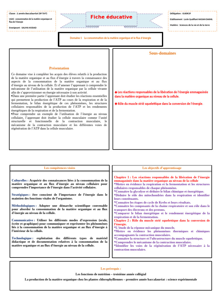 Unité 1 | PDF