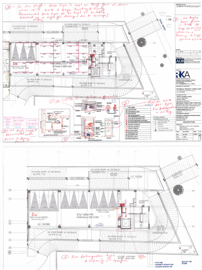 RCP Drawing Comment Sheet | PDF
