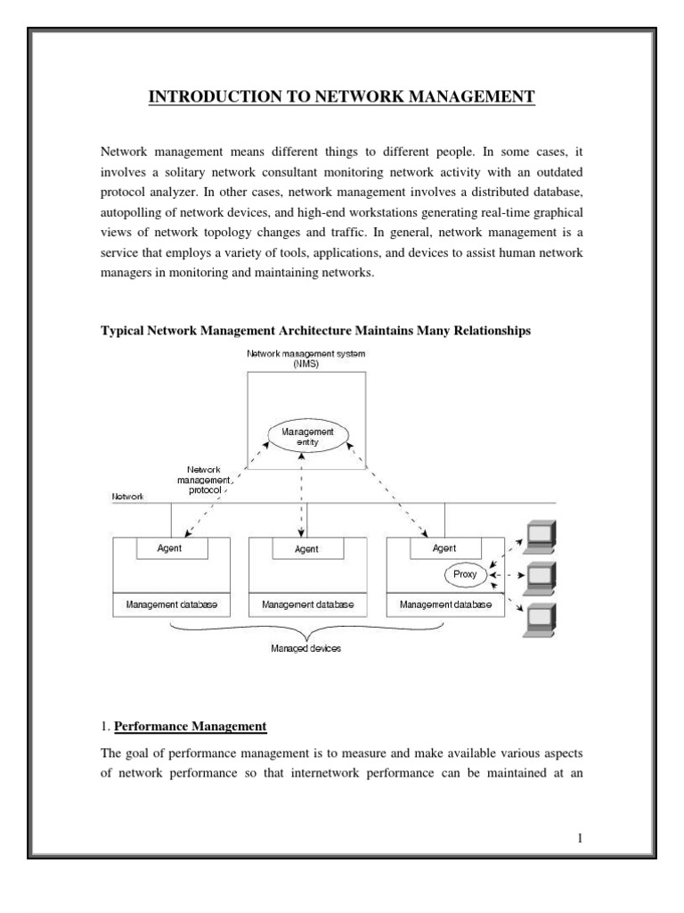 Introduction To Network Management | PDF | Domain Name System | File ...