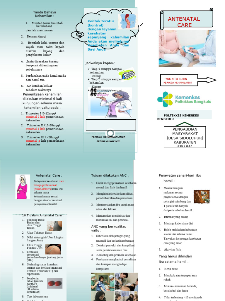 Leaflet Anc Pengabmas 1 | PDF