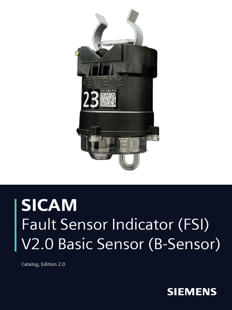 SICAM FSI B Sensor Catalog en | PDF