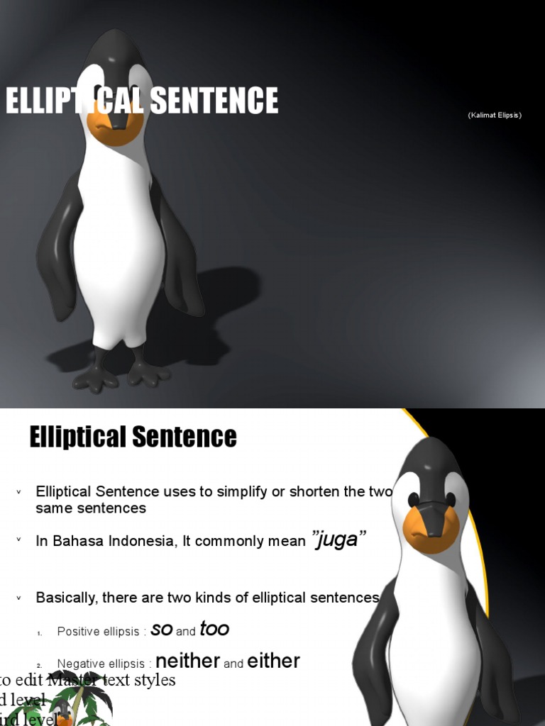 Elliptical Sentence | PDF