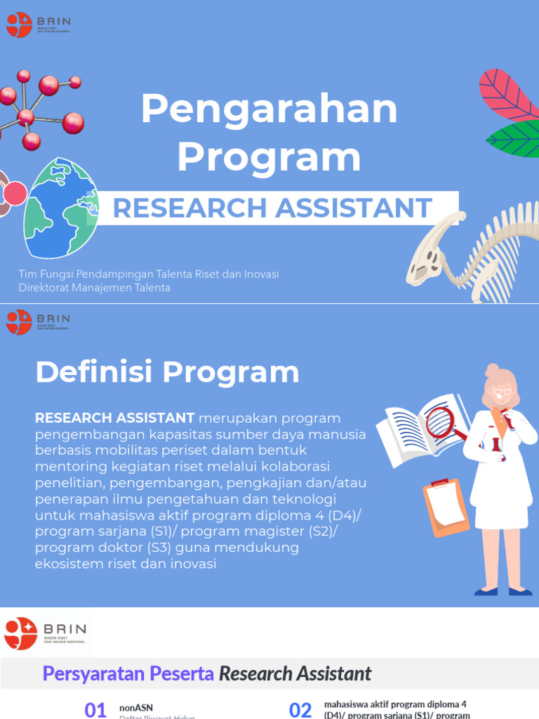 2024 - Program Briefing - RA BRIN 2024 | PDF