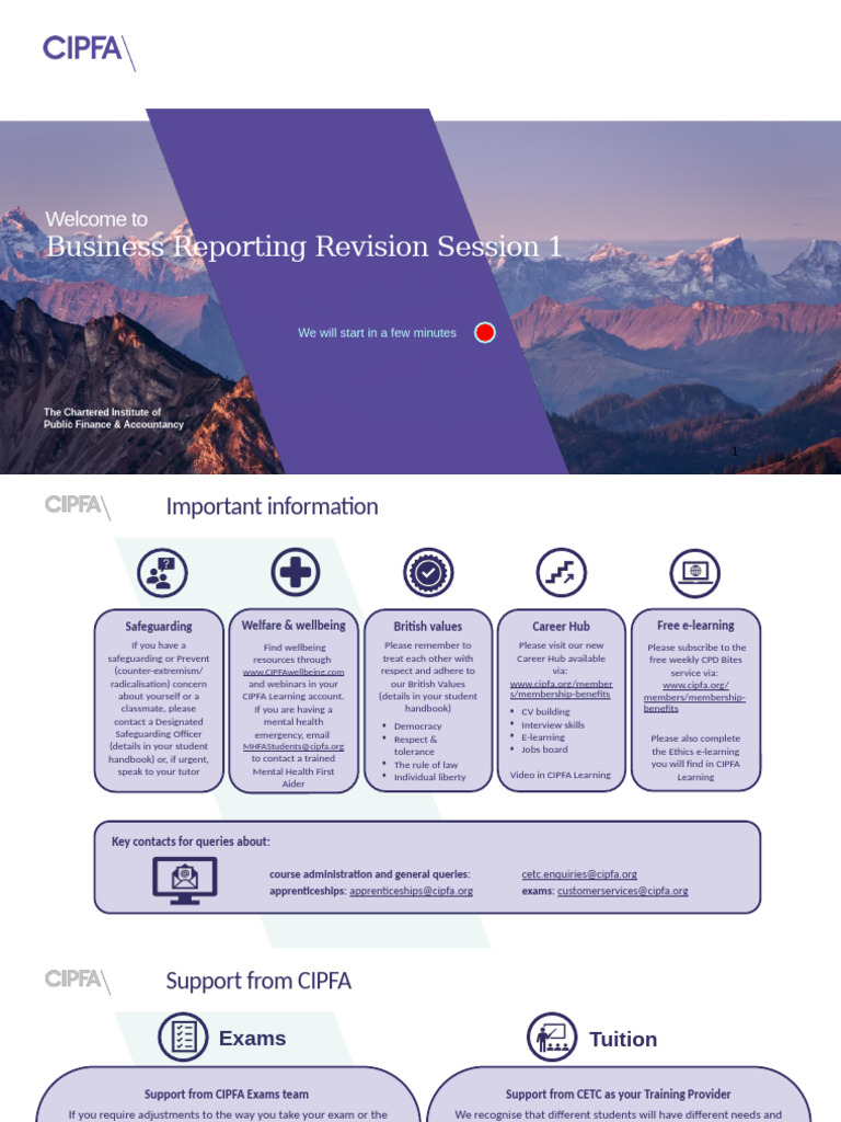 BR Revision Session 1 | PDF