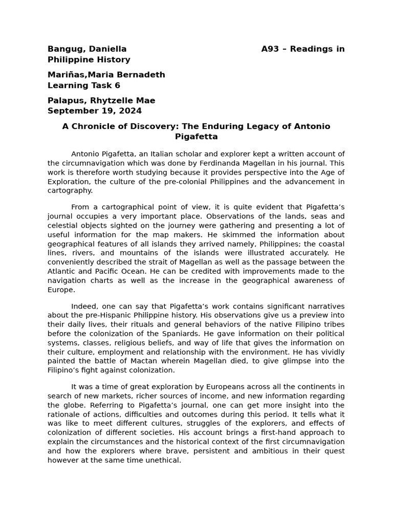 Learning Task 6-Rph | PDF