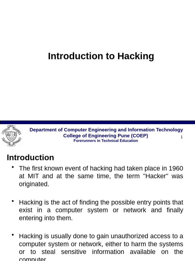 Cs Unit 4 Ethical Hacking | PDF