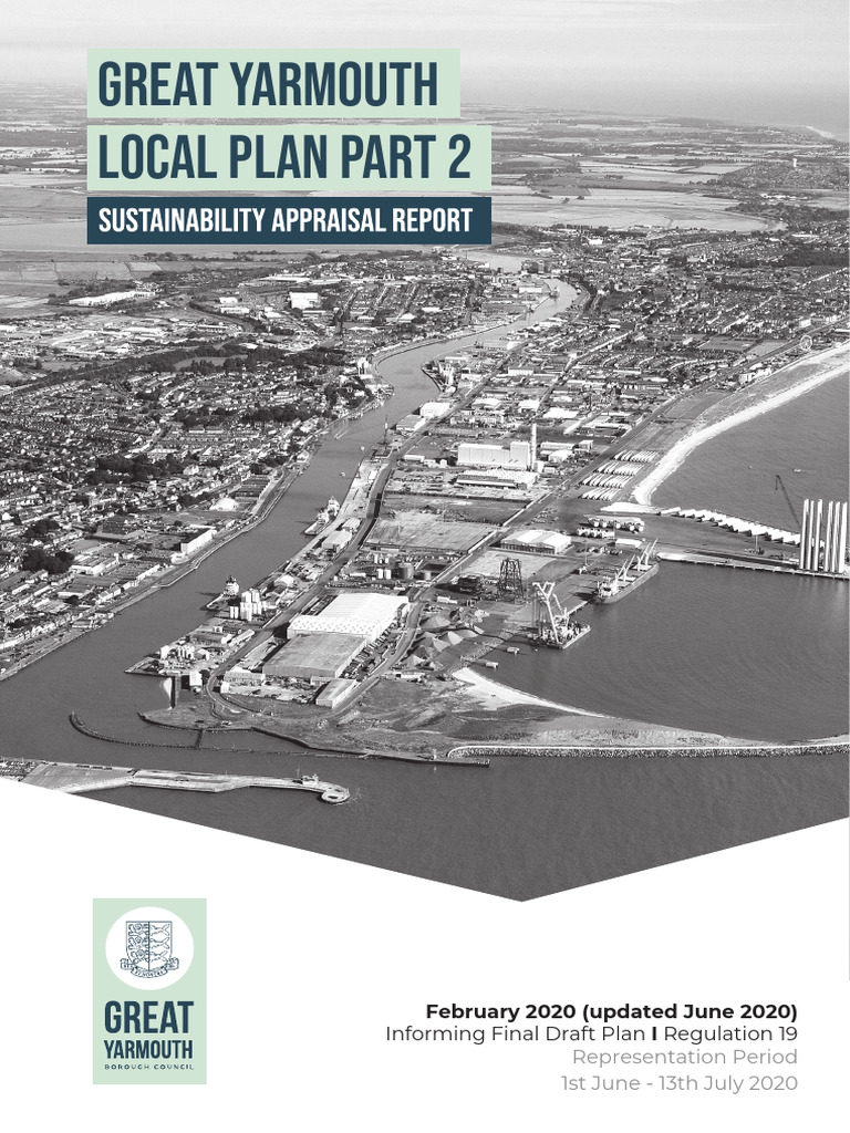Sustainability Appraisal Report | PDF