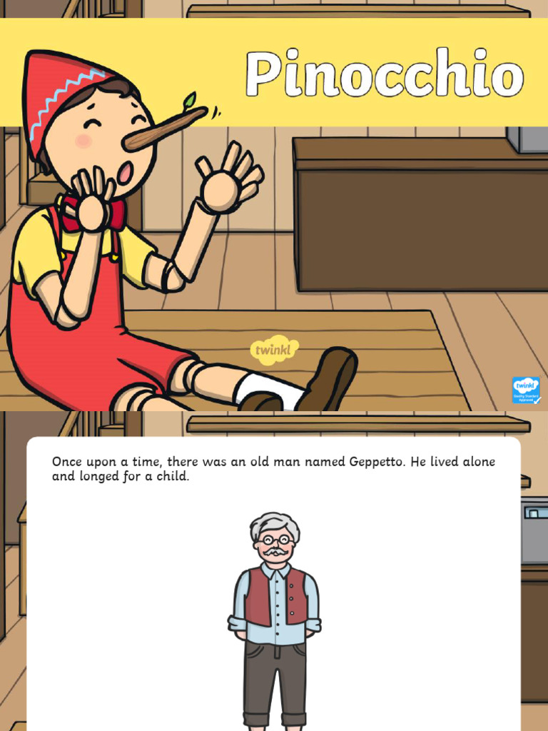 T T 5344a Pinocchio Story Powerpoint PDF - Ver - 1 | PDF